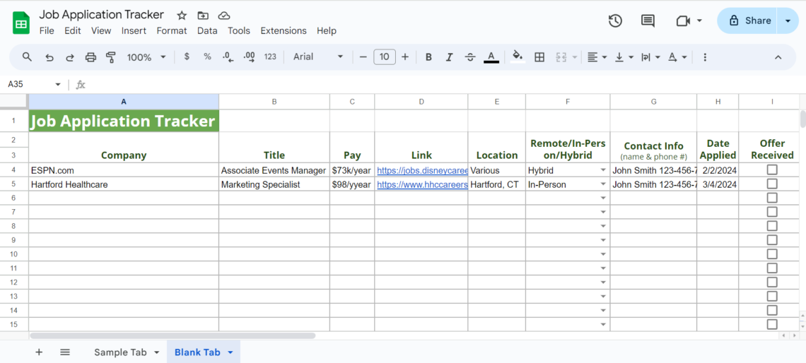 The Benefits of a Job Application Tracker + a FREE Spreadsheet - NILBuckets