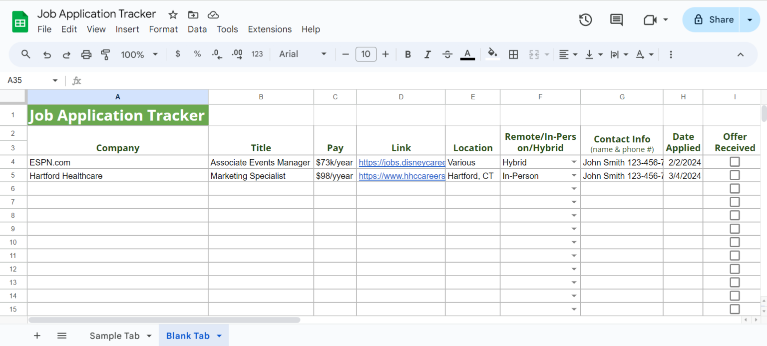 The Benefits of a Job Application Tracker + a FREE Spreadsheet - NILBuckets